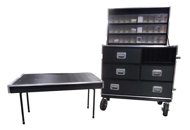 Custom Shipping Cases With Legs In Lid | US Case